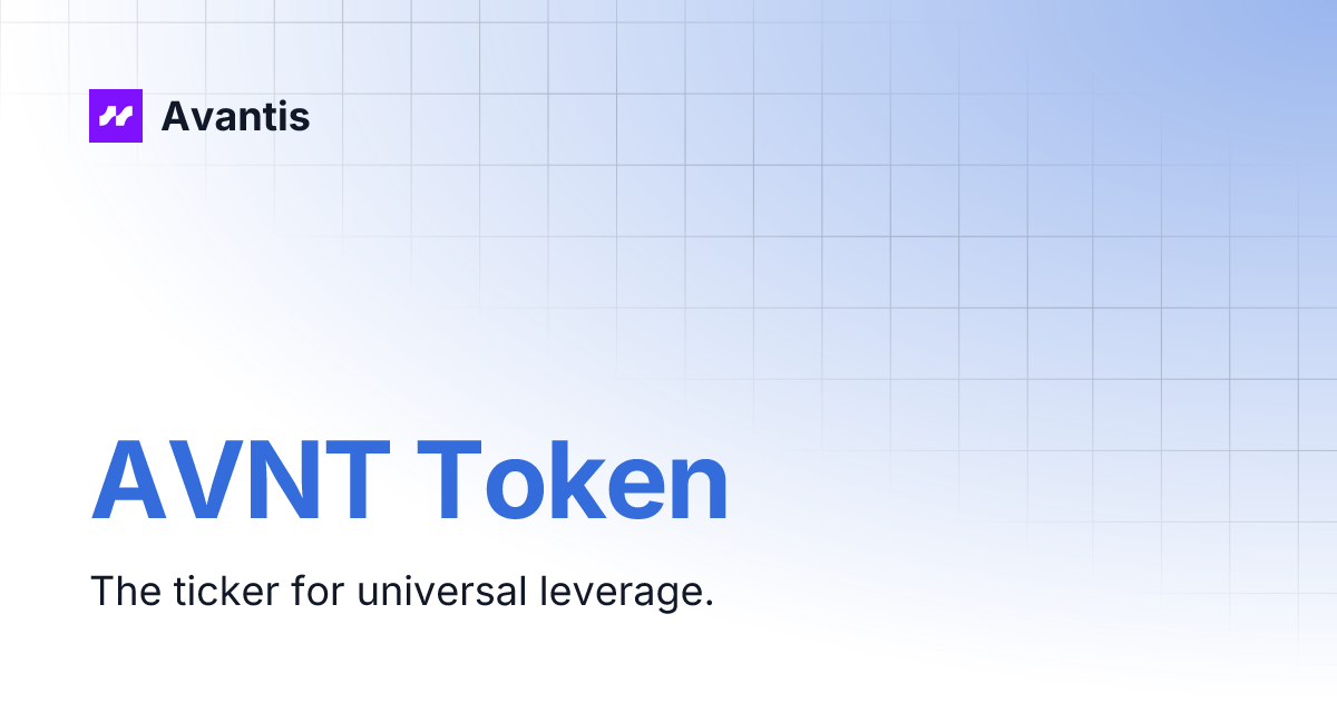 AVNT Token | Avantis